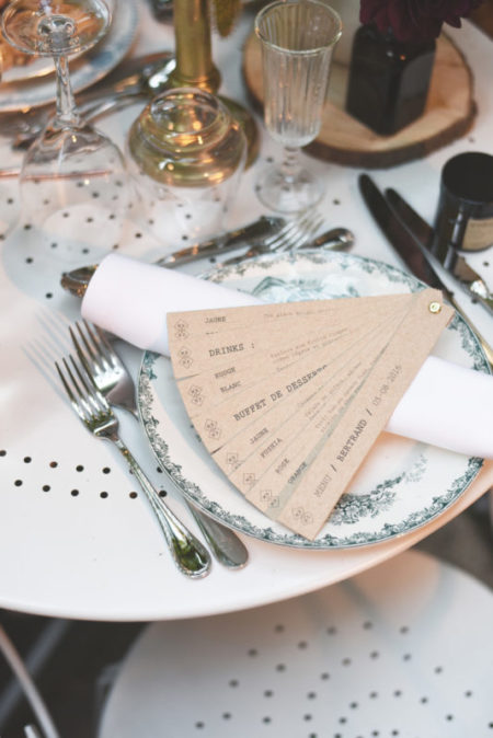 30 menus de mariage originaux pour votre grand jour | Cotton Bird Le blog