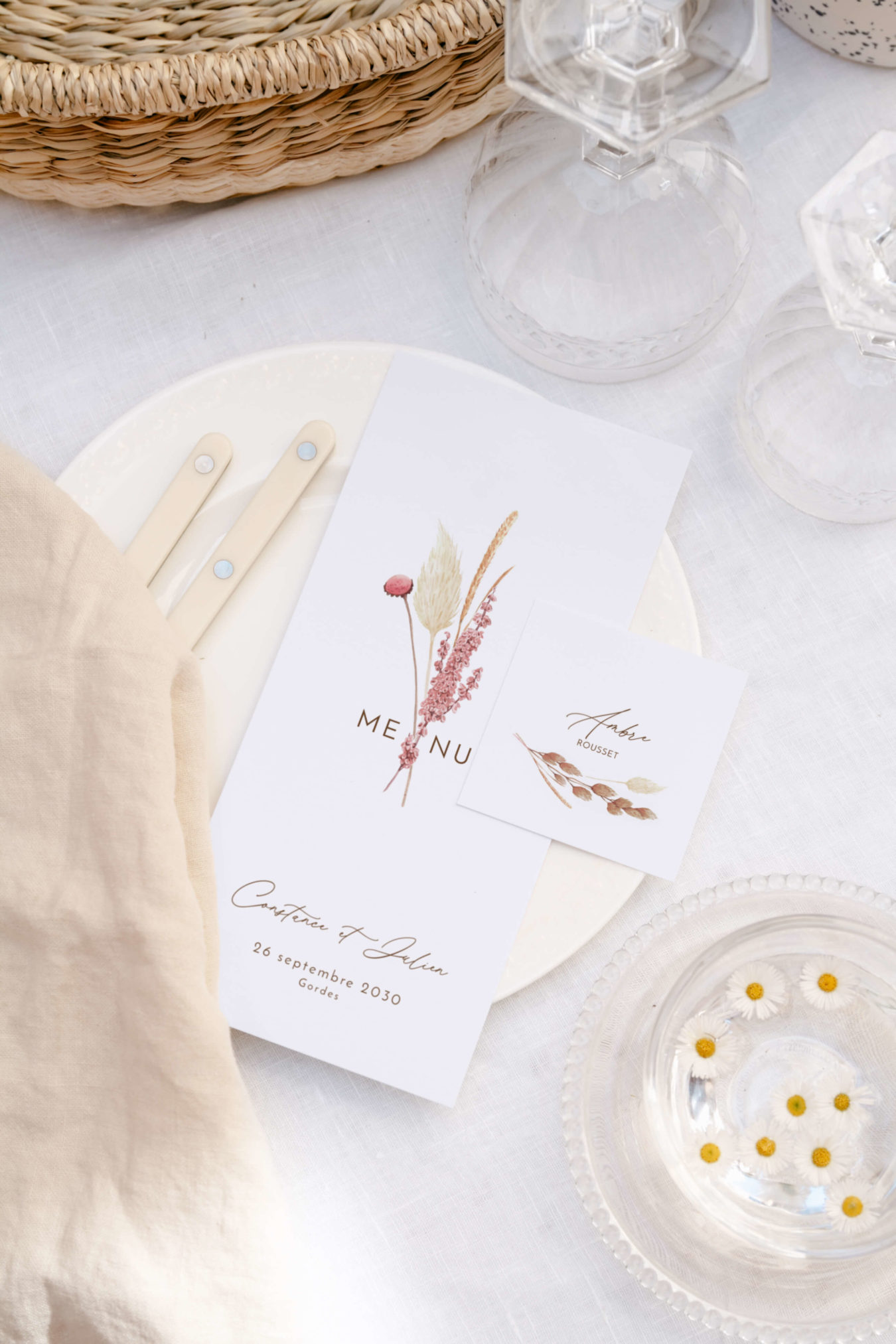 30 menus de mariage originaux pour votre grand jour - Cotton Bird Le blog